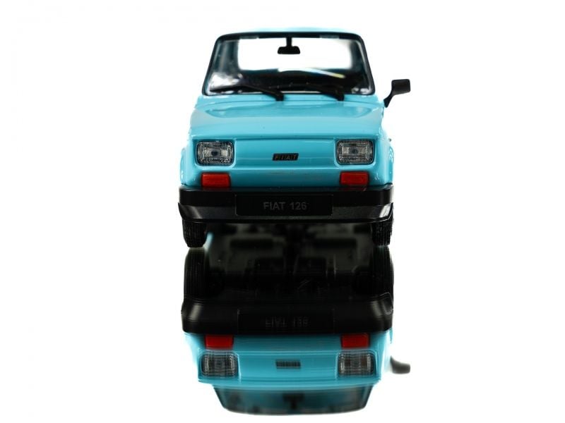 WELLY MALUCH FIAT 126P 1:21 SAMOCHÓD KOLEKCJONERSKI błękitny - Arena.pl