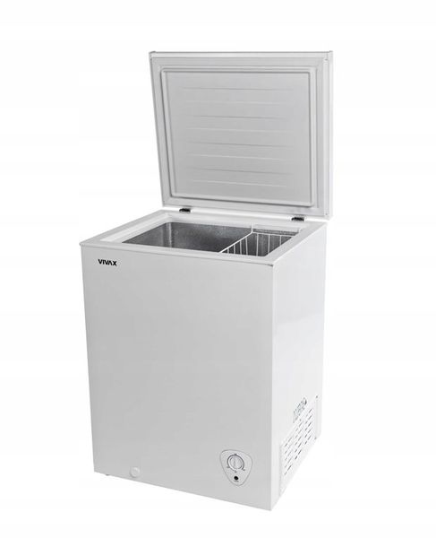 DUŻA ZAMRAŻARKA SKRZYNIOWA 142L VIVAX CFR-142 KOSZ SZYBKIE MROŻENIE ...