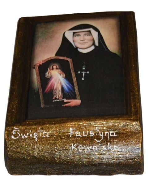 Kup Ikona Święta Siostra Faustyna Kowalska apostołka Bożego ...