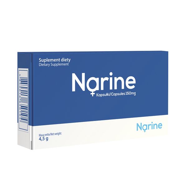 NARINE PROBIOTYK 150 MG 30 KAPSUŁEK - Arena.pl