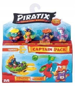 Kup Piratix Seria 2 Shark Treasure Zestaw Captain Pack Trident na arena ...