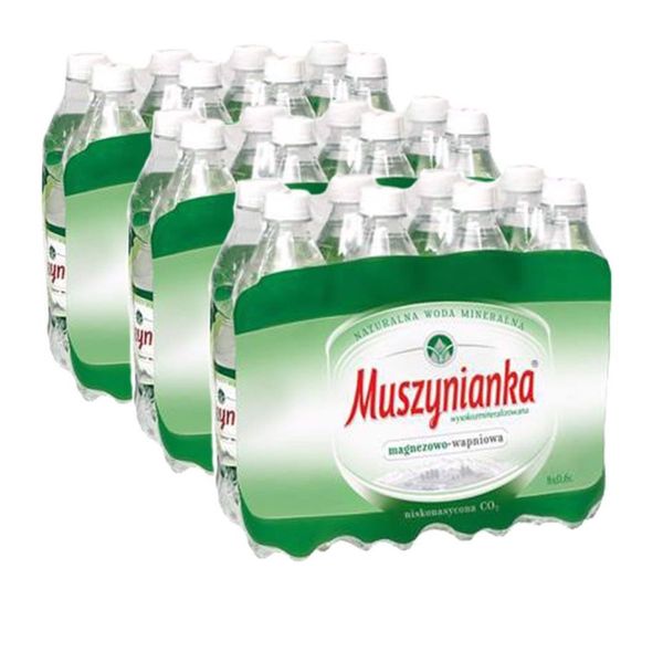 Muszynianka plus Naturalna woda 0,6 l x 24 sztuk - Arena.pl