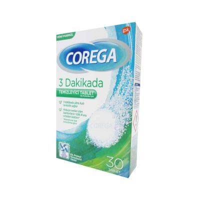 Corega Tabs Tabletki do czyszczenia protez zębowych 30szt. - Arena.pl