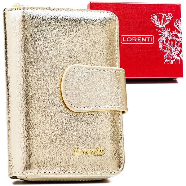 Portmonetka elegancka damska skórzana od Lorenti - Arena.pl