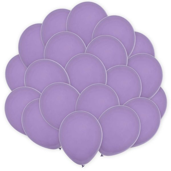Balony "Pastel - Baby Blue", Decomex, fioletowy, 18", 25 szt - Arena.pl