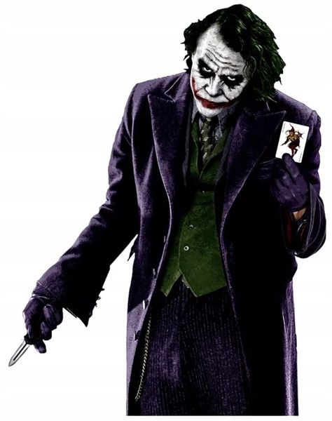 Naklejka Joker Karta Sztylet Morderca Klaun Batman - Arena.pl
