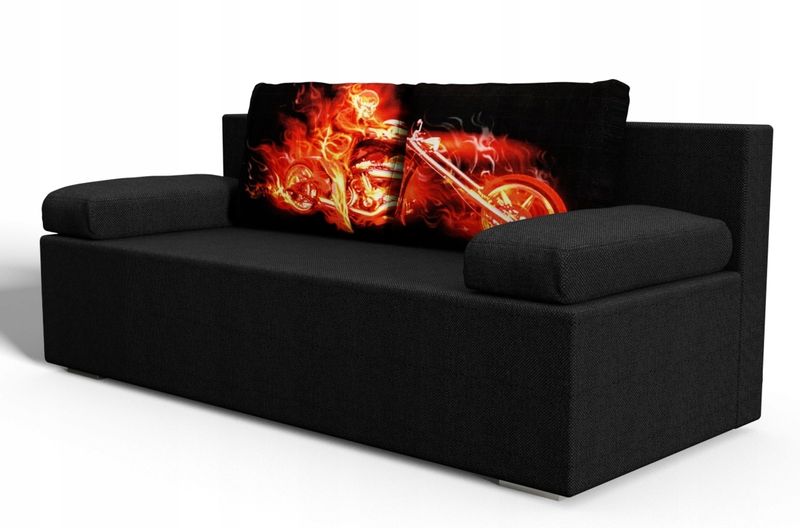Sofa młodzieżowa MATI rozkładana z pojemnikiem - Arena.pl