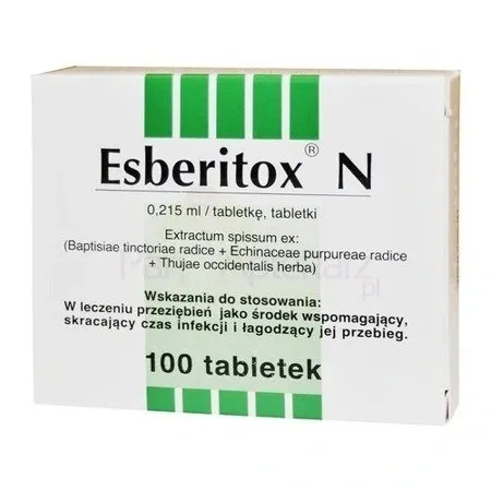 Esberitox N 100 tabletek - Arena.pl