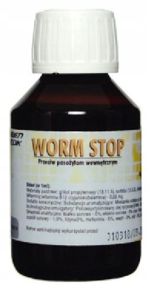 TAUBEN MEDIK Worm stop 100ml - wspomaga odrobaczenie ptaków - Arena.pl