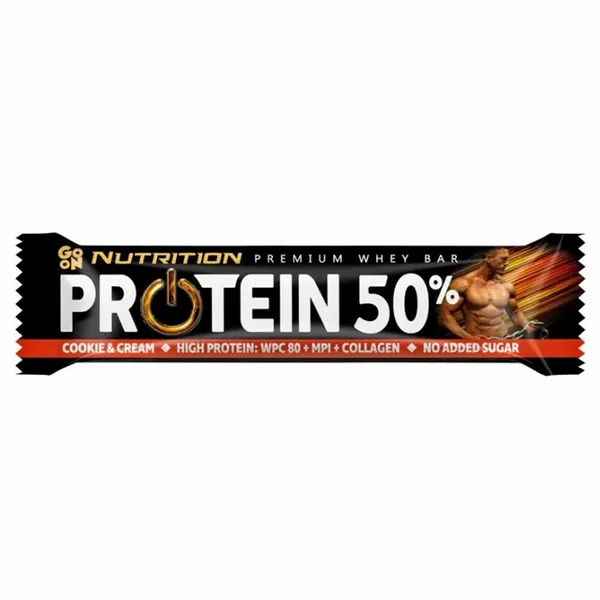 Baton Go On Nutrition Protein Bar 50% Cookie-Cream Sante 40 Gram - Arena.pl