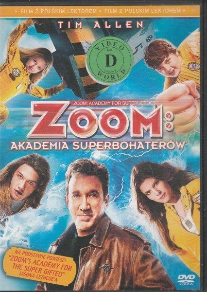 Zoom Akademia Superbohaterów DVD Peter Hewitt - Arena.pl