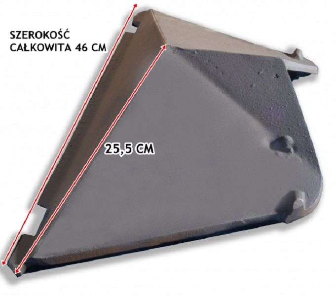 DEFLEKTOR DO WKŁADU PIECA ŻELIWNEGO ŻAROODPORNY M1/D1/M2 - Arena.pl