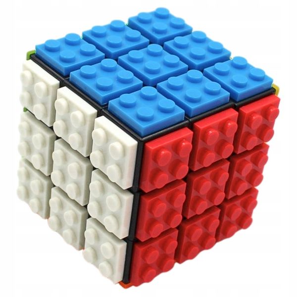 Kostka 3x3 Lego Cube Szybka Profesjonalna Prezent + Podstawka - Arena.pl