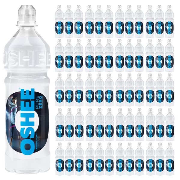 60x OSHEE ZERO Sport Drink PURE cytryna - mięta bez cukru 750 ml - Arena.pl