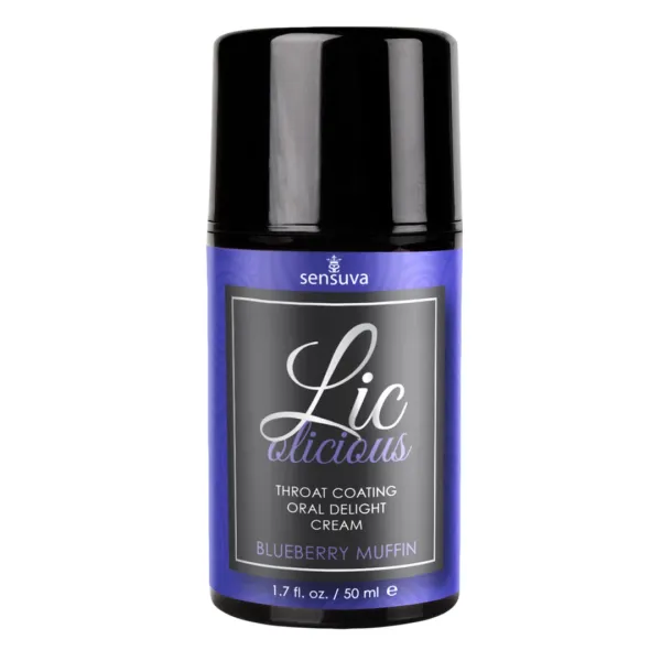 Kup sensuva lic-o-licious blueberry muffin 50ml - krem smakowy jagodowy ...