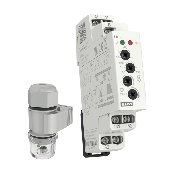 ELKO EP REGULATOR NATĘŻENIA OŚWIETLENIA LIC-1 + SENSOR SKS - Arena.pl