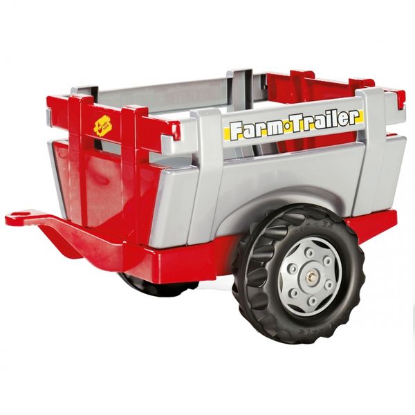 Rolly Toys rollyTrailer Przyczepa do traktora Otwierane Burty - Arena.pl