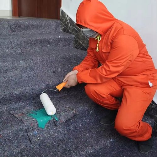 MATA MALARSKA Ochronna FILCOWA Z FOLIĄ 1 x 10 mb FILC Budowlany Folia ...