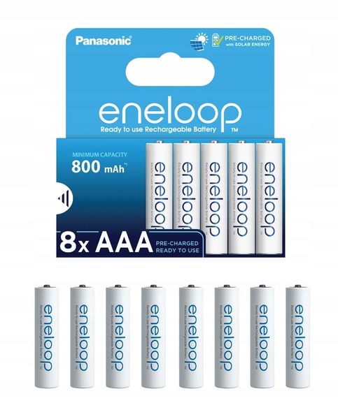 Kup Akumulatorki NiMH AAA 800 mAh eneloop 8 Szt. na arena.pl i ciesz ...