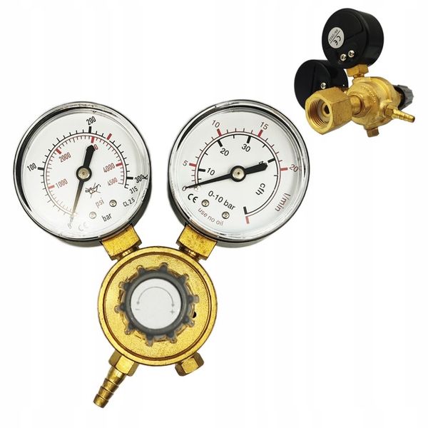 Kup Reduktor mini argon co2 ar/co2 2-manometry ar co2 szary na arena.pl ...