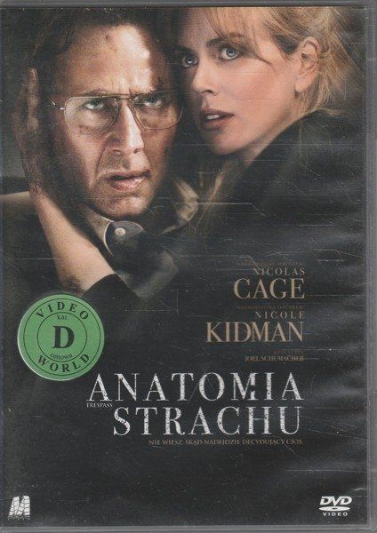 Anatomia strachu DVD Joel Schumacher - Arena.pl