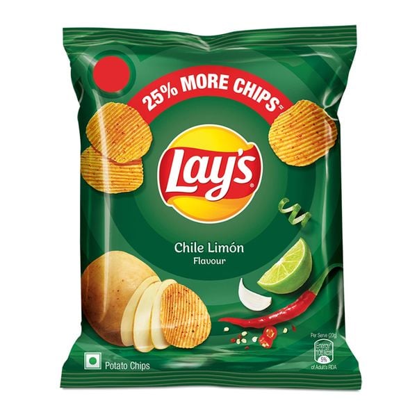 Chipsy ziemniaczane chilli limonka Chile Limon Lay's 50g - Arena.pl