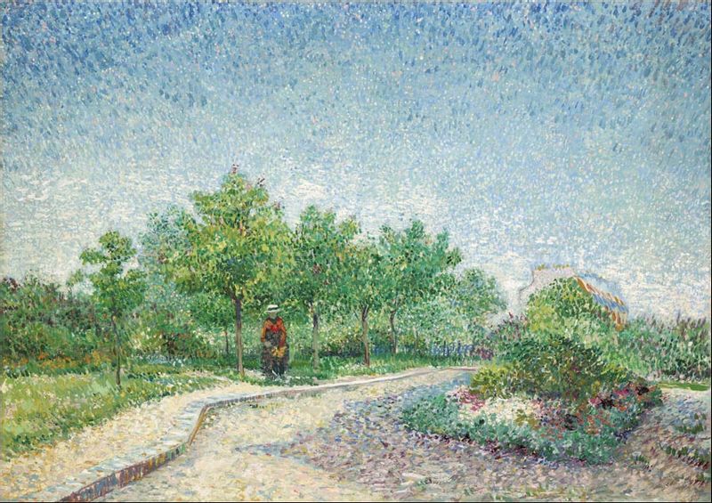 Square Saint-Pierre,, Vincent Van Gogh - plakat 100x70 cm - Arena.pl