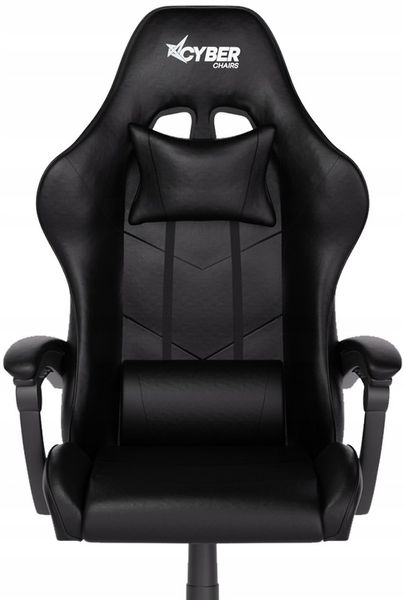 FOTEL GAMINGOWY CYBER CHAIRS X-LOGIC BLACK - BIUROWY - Arena.pl