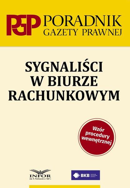 Kup (pdf) Sygnaliści w biurze rachunkowym - Sygnaliści w biurze ...