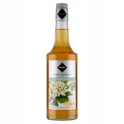 Kup Syrop kwiat Czarnego bzu Rioba elderflower syrop czarny bez ...