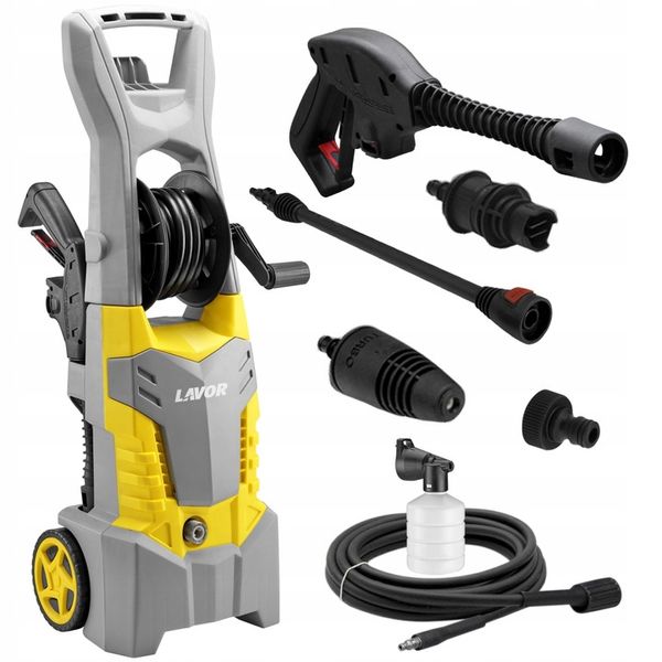 MYJKA CIŚNIENIOWA LAVOR FAST EXTRA 145 BAR 1900 W ZESTAW BĘBEN PIANOWNICA - Arena.pl