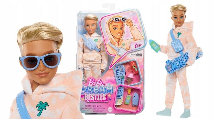 Kup Barbie Dream Lalka Ken Besties z akcesoriami MATTEL JDD75 na arena ...