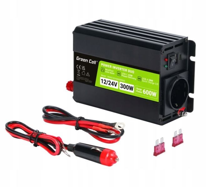 Kup Przetwornica PowerInverter DUO 12V/24V 300/600W na arena.pl i ciesz się niską ceną