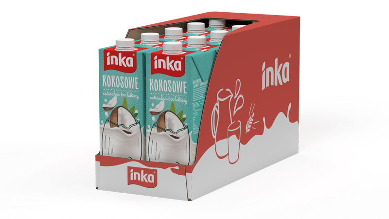INKA NAPÓJ KOKOSOWY 1L x 10 szt - Arena.pl