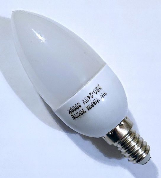 Żarówka Świecowa Led E14 Świeca Biała Ciepła 3W/22 - Arena.pl
