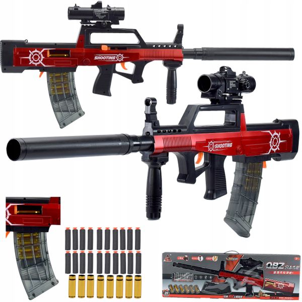 BEZPIECZNY KARABIN PISTOLET QBZ NA STRZAŁKI ŁUSKI - Arena.pl