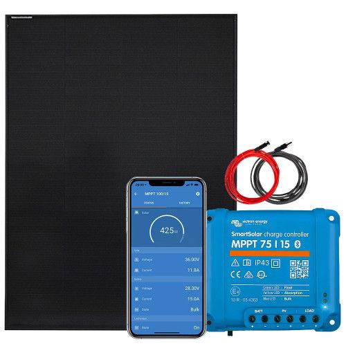 ZESTAW FOTOWOLTAICZNY 200W VICTRON ENERGY BLUETOOTH MPPT SOLARNY - Arena.pl