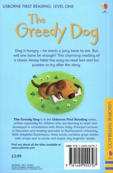 Usborne Level 1 - The Greedy Dog - Arena.pl