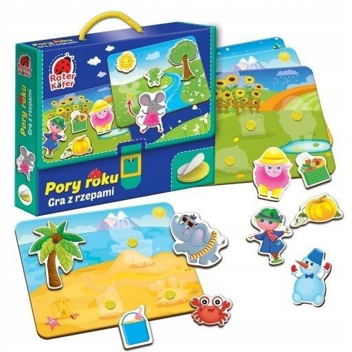 Pory Roku Gra z Rzepami Edukacyjna dla dzieci Rzepy - Arena.pl