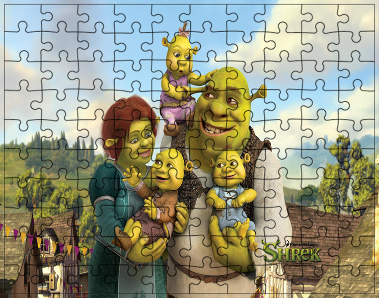 Puzzle Shrek - Arena.pl