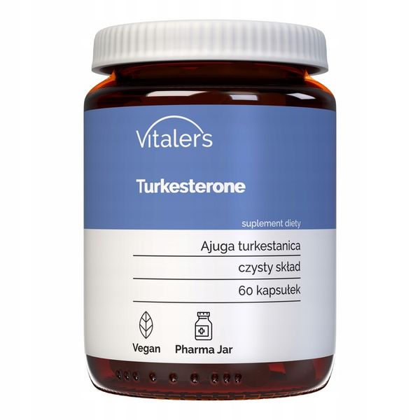 Kup Vitaler's Turkesterone Turkesteron Ajuga turkestanica Ekstrakt 60 ...