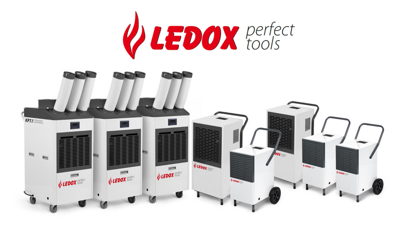 Osuszacz powietrza budowlany Ledox Perfect Tools O80 - 80l/24h - Arena.pl