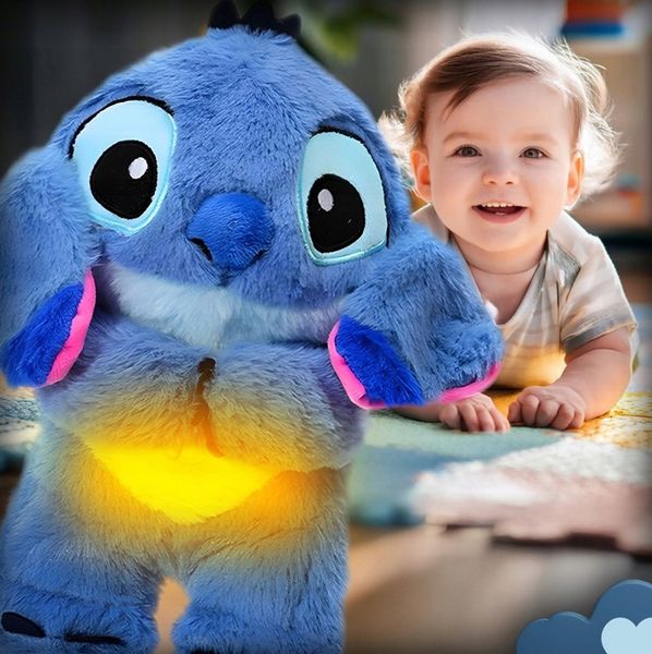 Stich Stitch Oddychający Miś Szumiący 30 cm Maskotka Przytulanka - Arena.pl