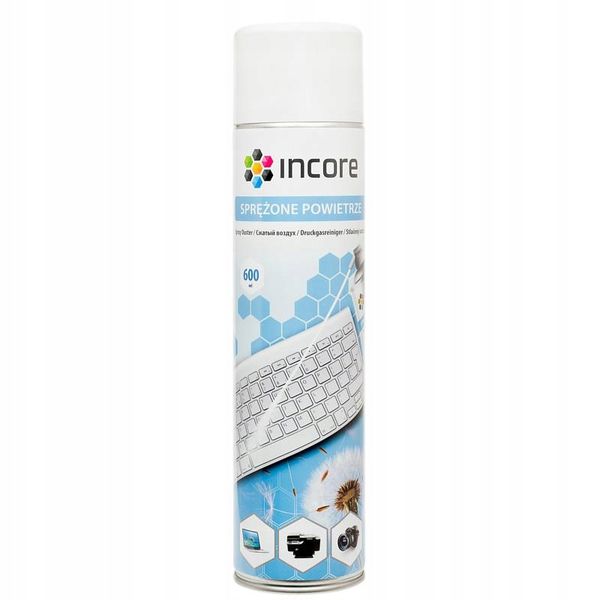 Sprężone powietrze INCORE 600 ml spray - Arena.pl