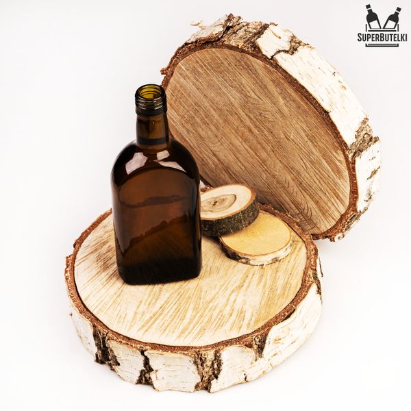 10x Butelka RUM JAGERMEISTER 350 ml brązowa na nalewki z zakrętką ...