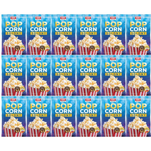 Kup Aga Holtex Popcorn solony 90g x 18 sztuk na arena.pl i ciesz się ...