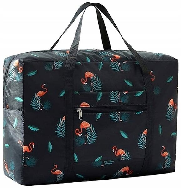 Podróżna Torba mocna organizer wodoodporna duża A4 E45_Czarnyflaming - Arena.pl