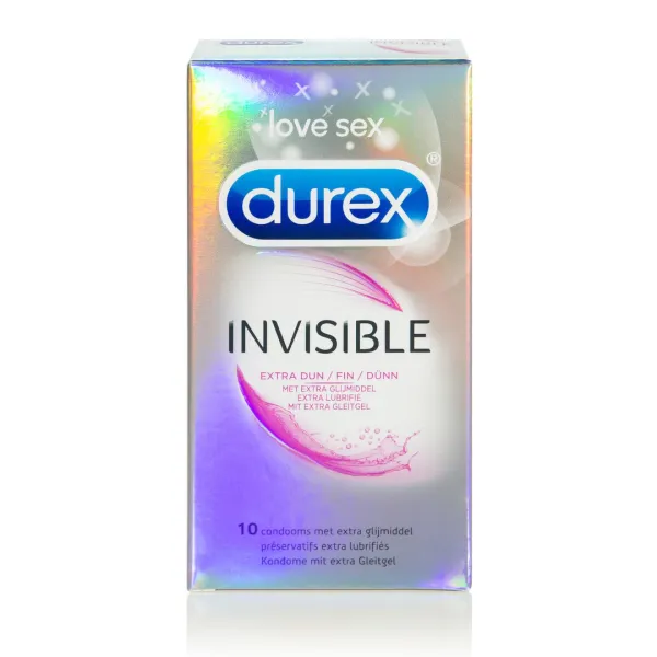 Kup durex invisible extra lubricated 10 szt. ultracienkie lateksowe na ...