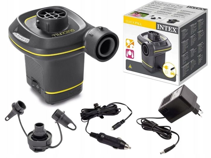 Kup Pompka Elektryczna i Samochodowa 12V 230V 480l/min Intex 66634 ...