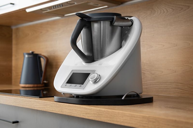 Podstawka deska pod Thermomix Termomiks tm5 tm6 DESKA-CZARNA - Arena.pl